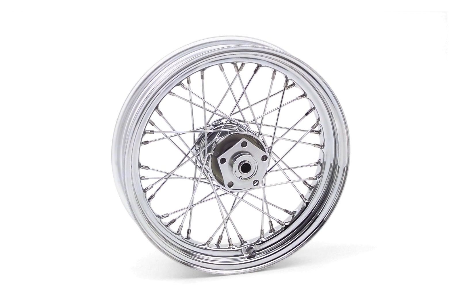 Biker's Choice 40-Spoke Dual Flange Wheel Assembly, 16 x 3.00" For ...