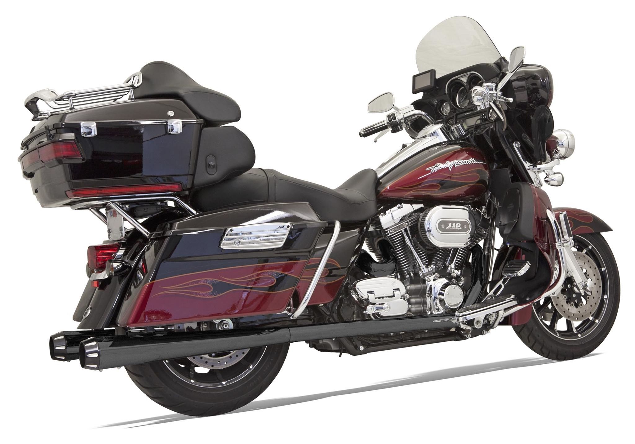 Bassani Power Curve True Dual Crossover Head Pipes For Harley Touring ...