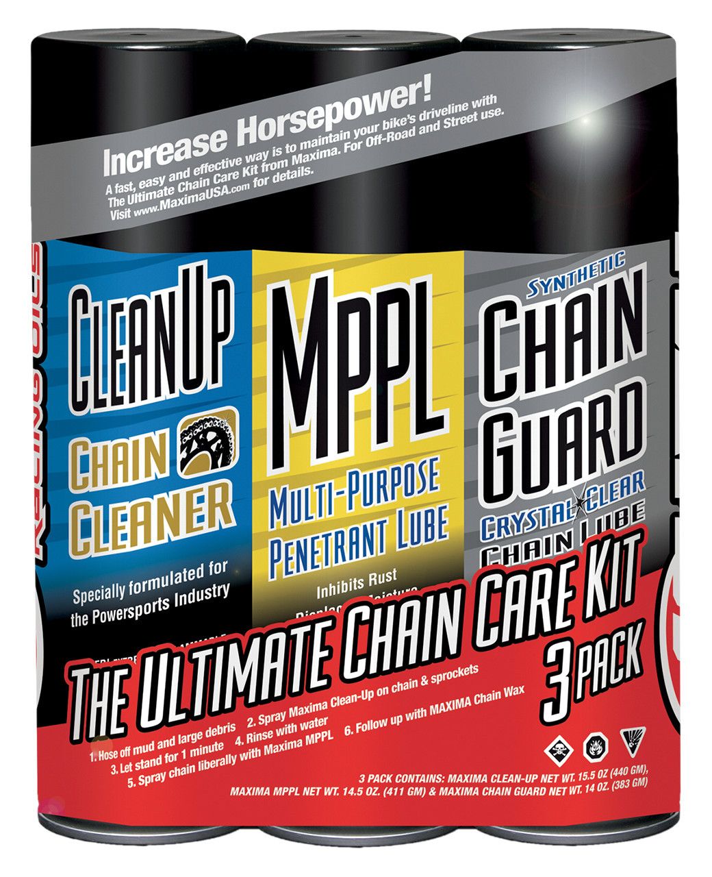 Maxima Chain Care Kit With Synthetic Chain Guard | JPCycles.com