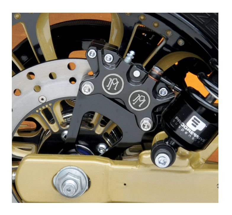 Performance Machine Classic Rear Caliper Kit For Harley | JPCycles.com