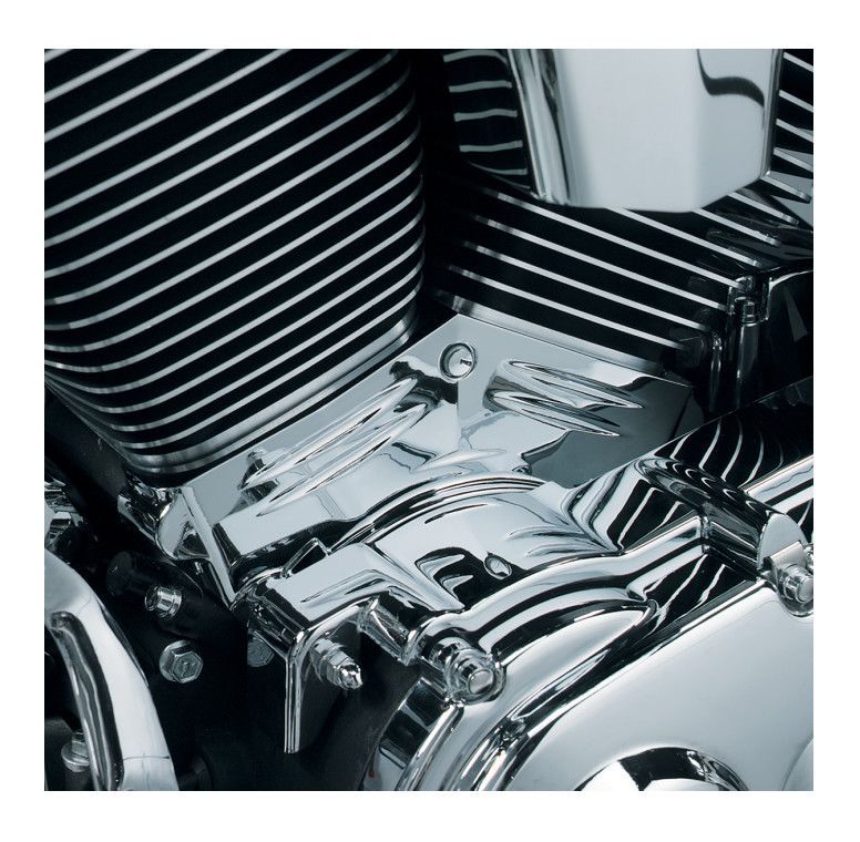 Kuryakyn Cylinder Base Timing Hole Cover For Harley | JPCycles.com