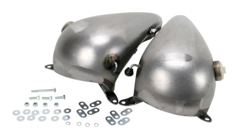 Drag Specialties 3 1/2 Gallon Fat Bob Fuel Tanks For Harley Big Twin ...