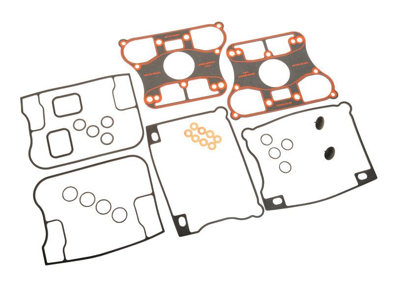 James Rocker Box Gasket Kit For Harley Head-Breathing BT Evo 1992-1999 ...