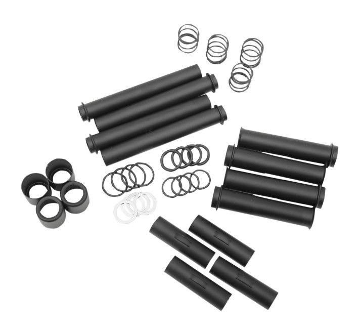Drag Specialties Pushrod Tube Cover Kit For Harley Twin Cam 1999-2017 ...