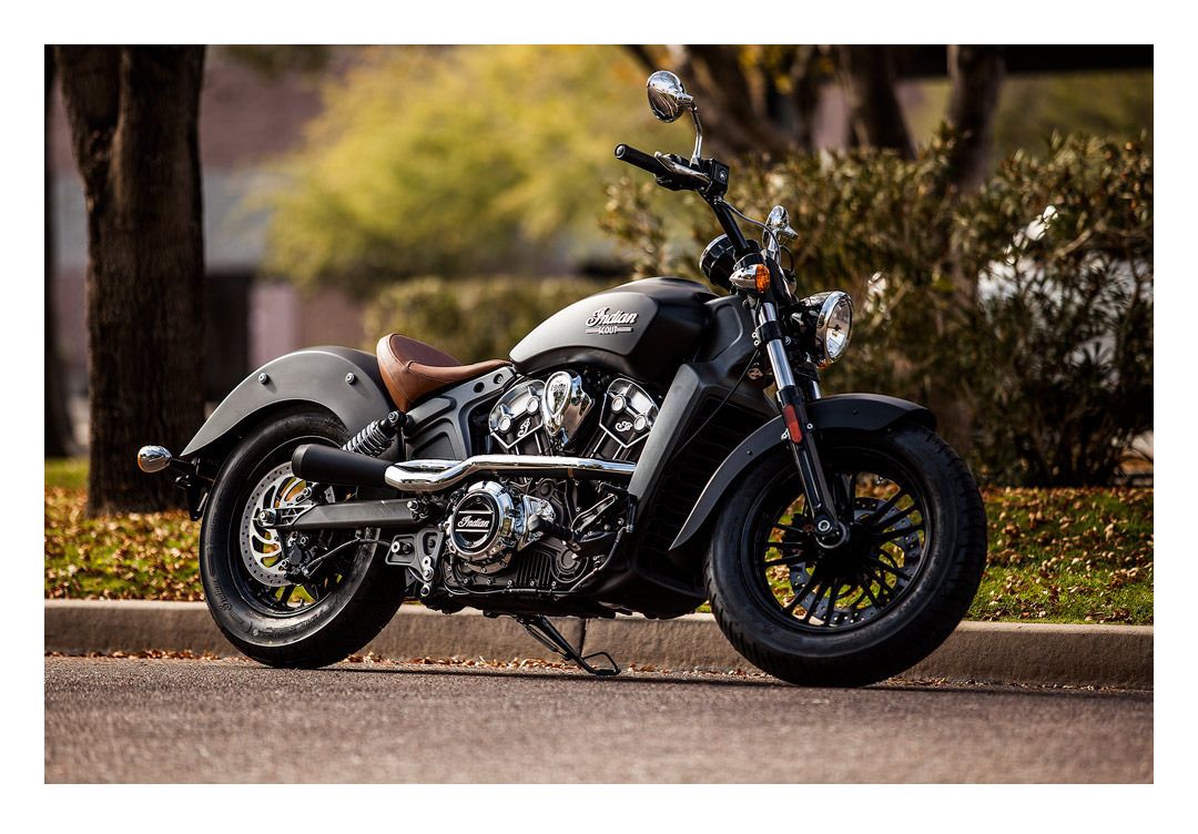 Trask 2-Into-1 Exhaust System For Indian Scout 2015-2024 | JPCycles.com