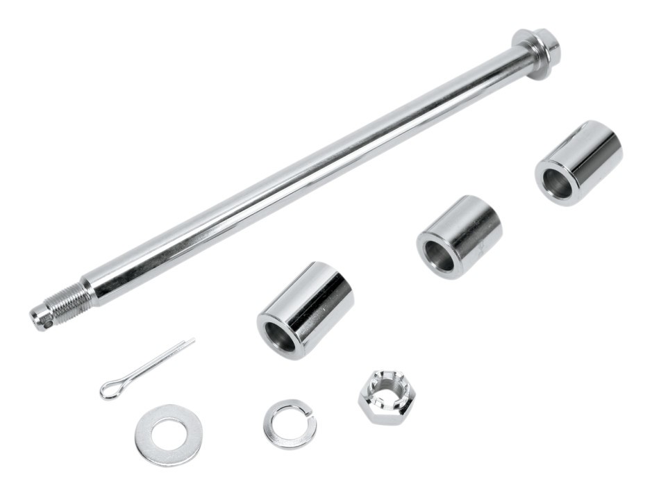 Drag Specialties Chrome Rear Axle Kit For Harley Dyna 2000-2005 ...
