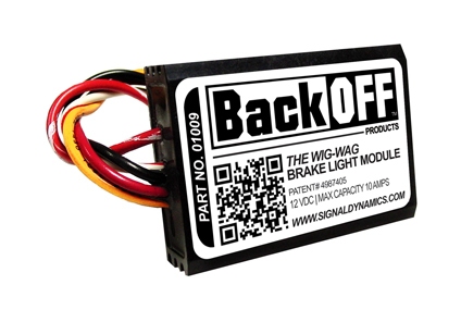 Signal Dynamics BackOFF Wig Wag Brake Light Modulator | JPCycles.com