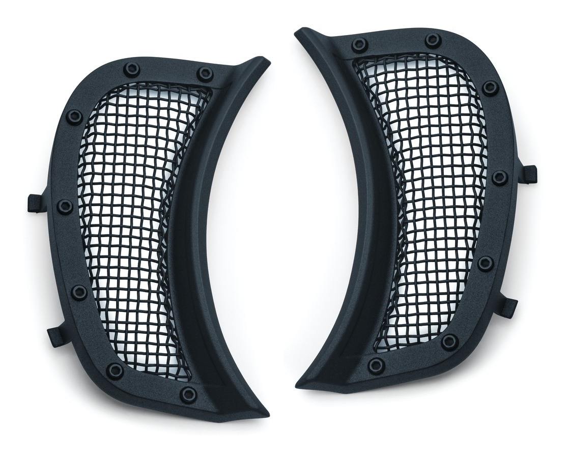 Kuryakyn Mesh Headlight Vent Accents For Harley Road Glide 2015-2025 ...