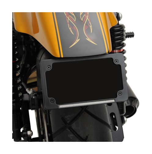 Custom Dynamics LED Dual License Plate Frame | JPCycles.com