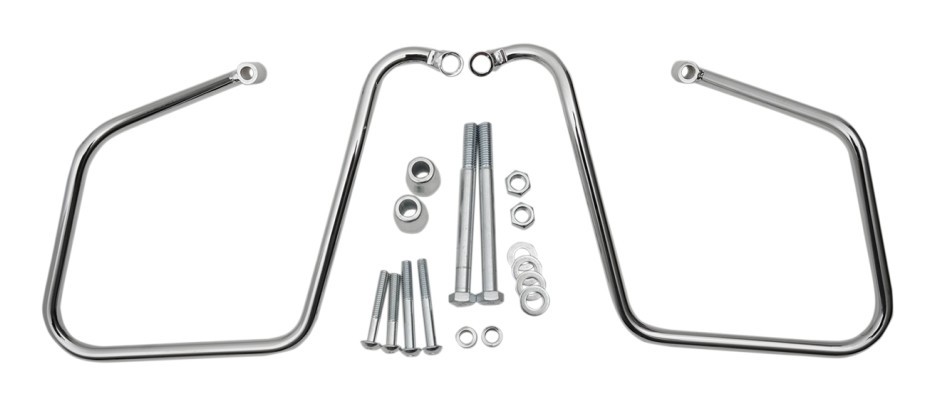 Drag Specialties Saddlebag Support Brackets For Harley Dyna 2008-2017 ...