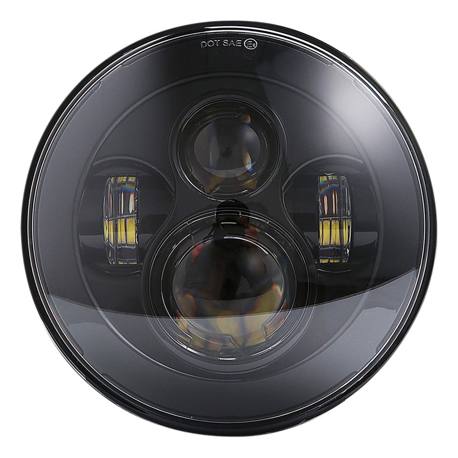 Rivco LED 5 3/4" Headlight For Harley | JPCycles.com