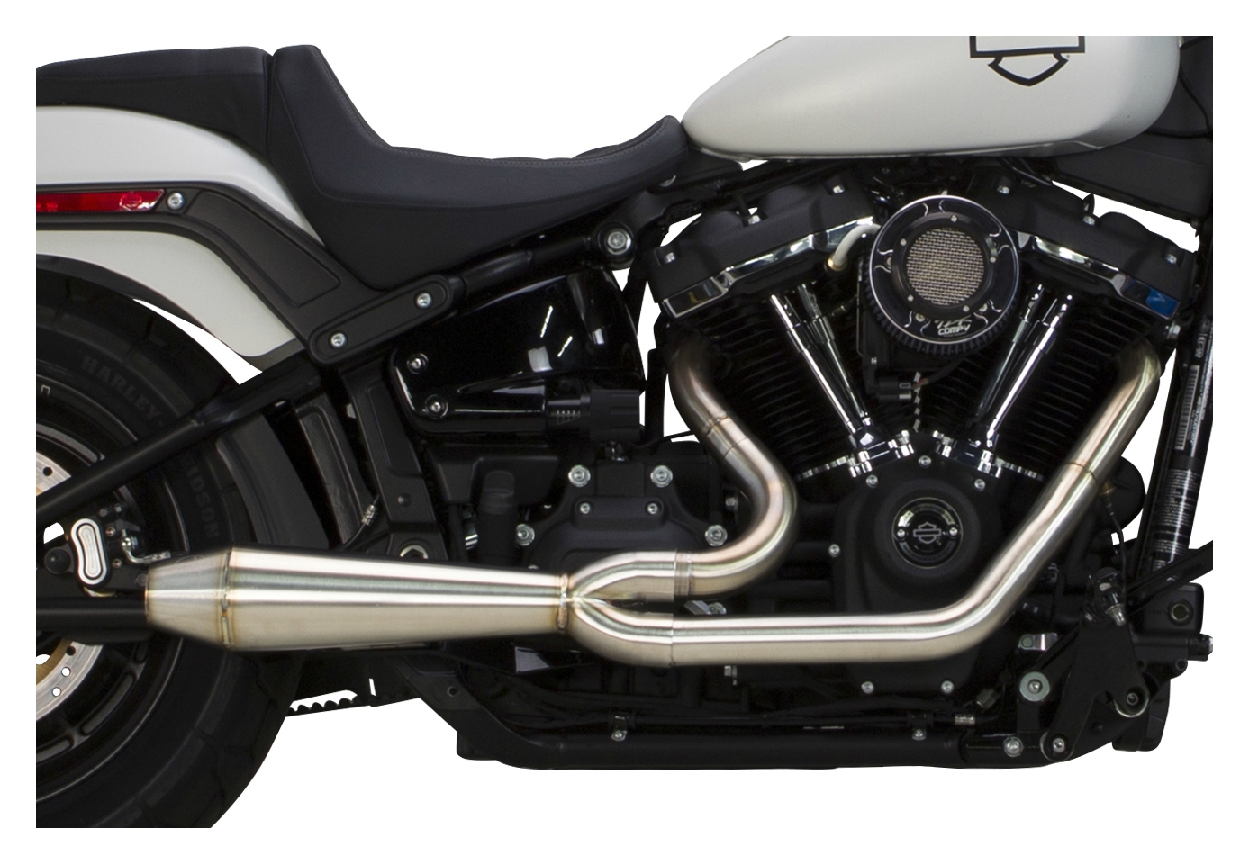 Two Brothers Gen-II 2-Into-1 Exhaust For Harley 2018-2024 | JPCycles.com
