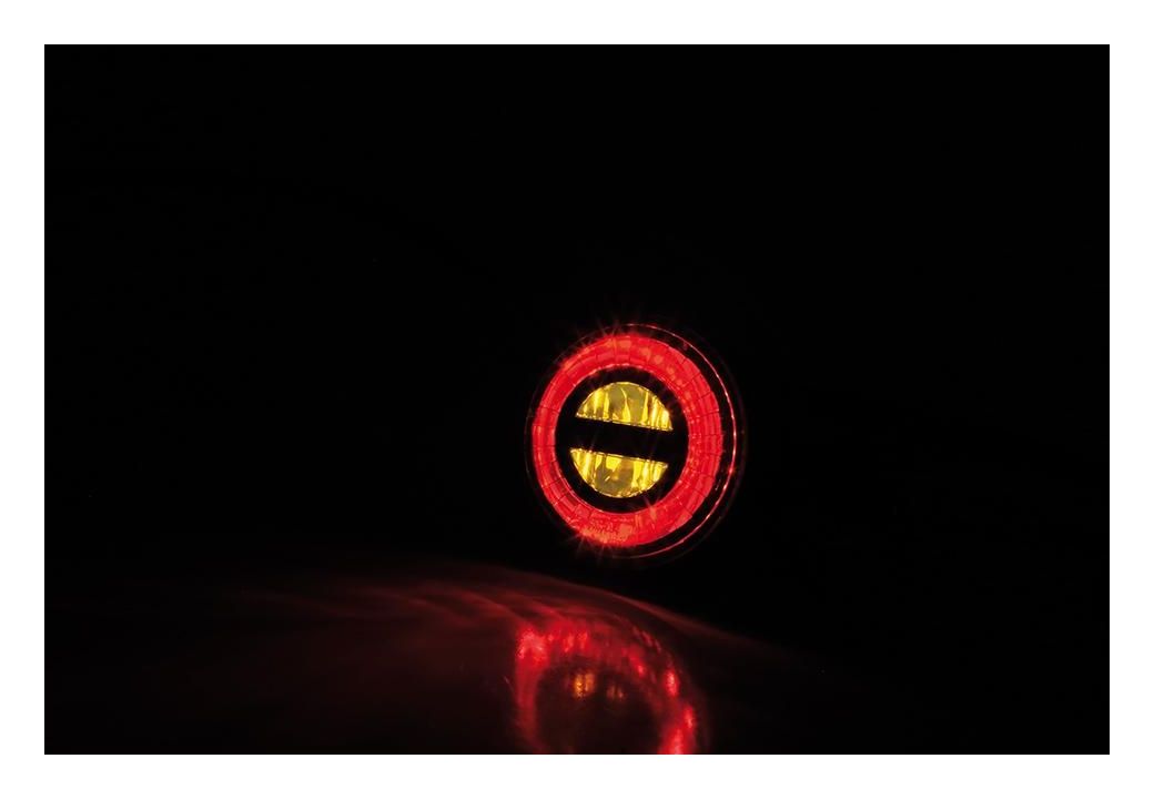 Highsider Rocket Bullet LED Integrated Turn Signal | JPCycles.com
