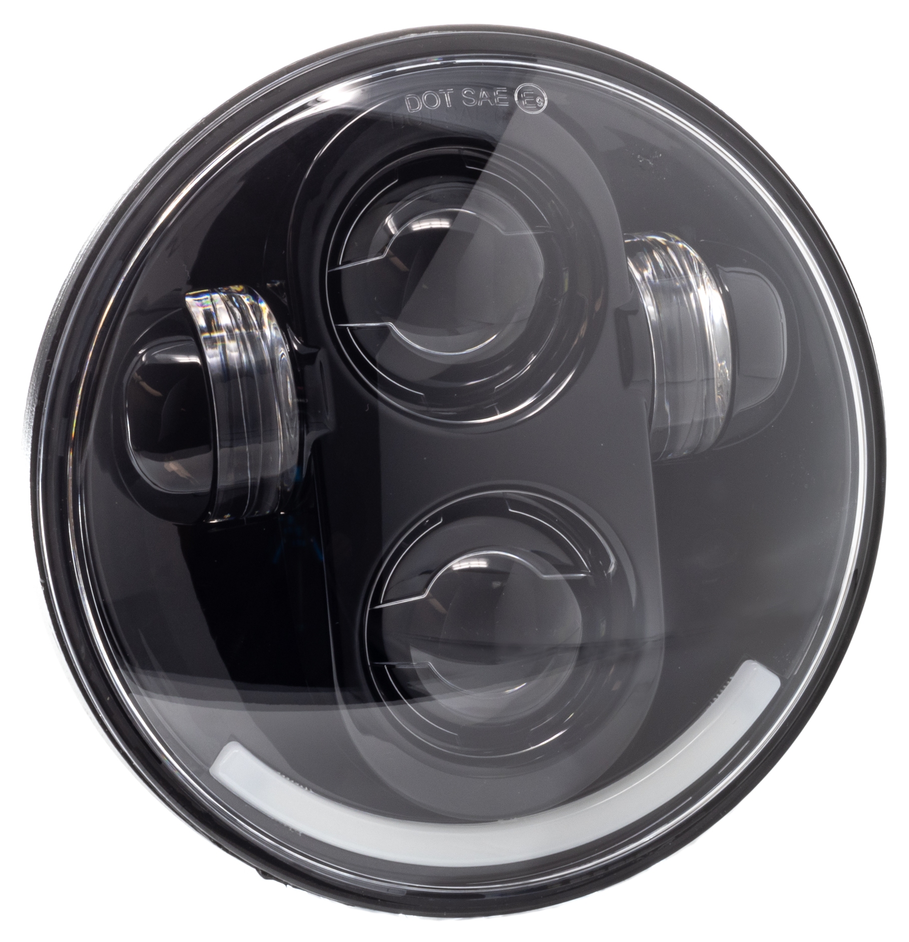 Letric Lighting Co. 5.75" LED Premium Headlamp For Harley 1988-2022 ...