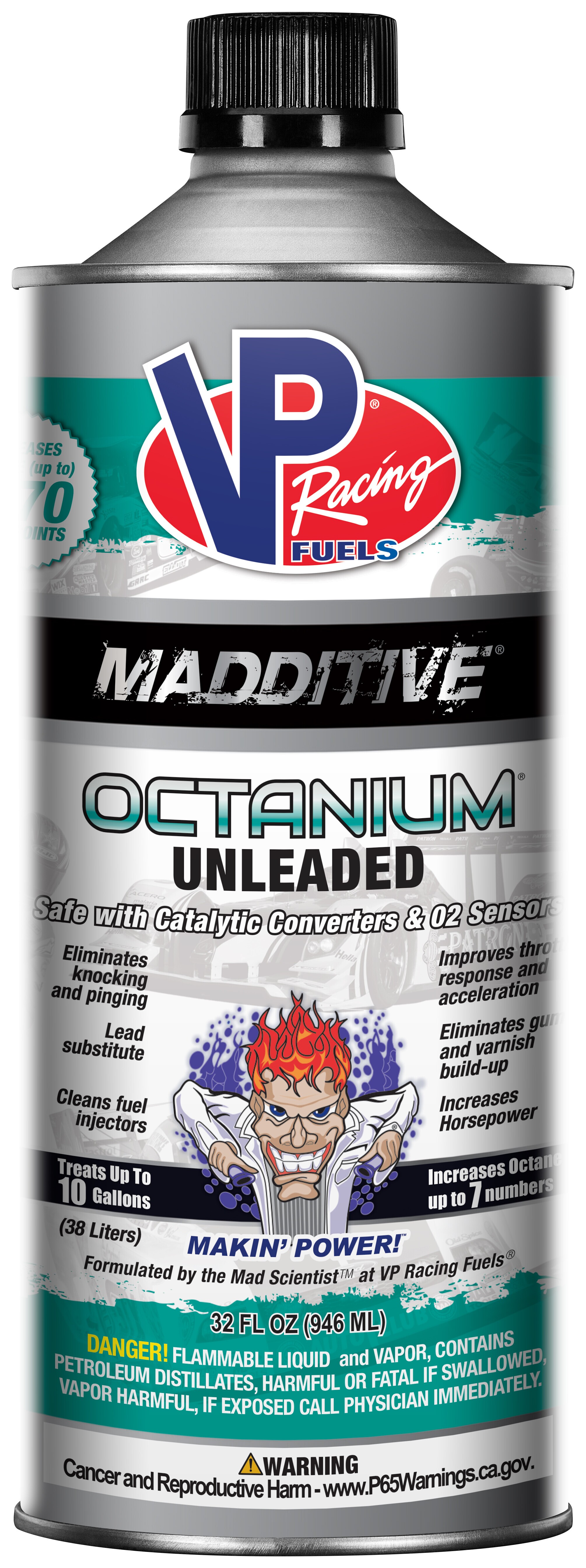 VP Racing Octanium Unleaded Octane Booster | JPCycles.com