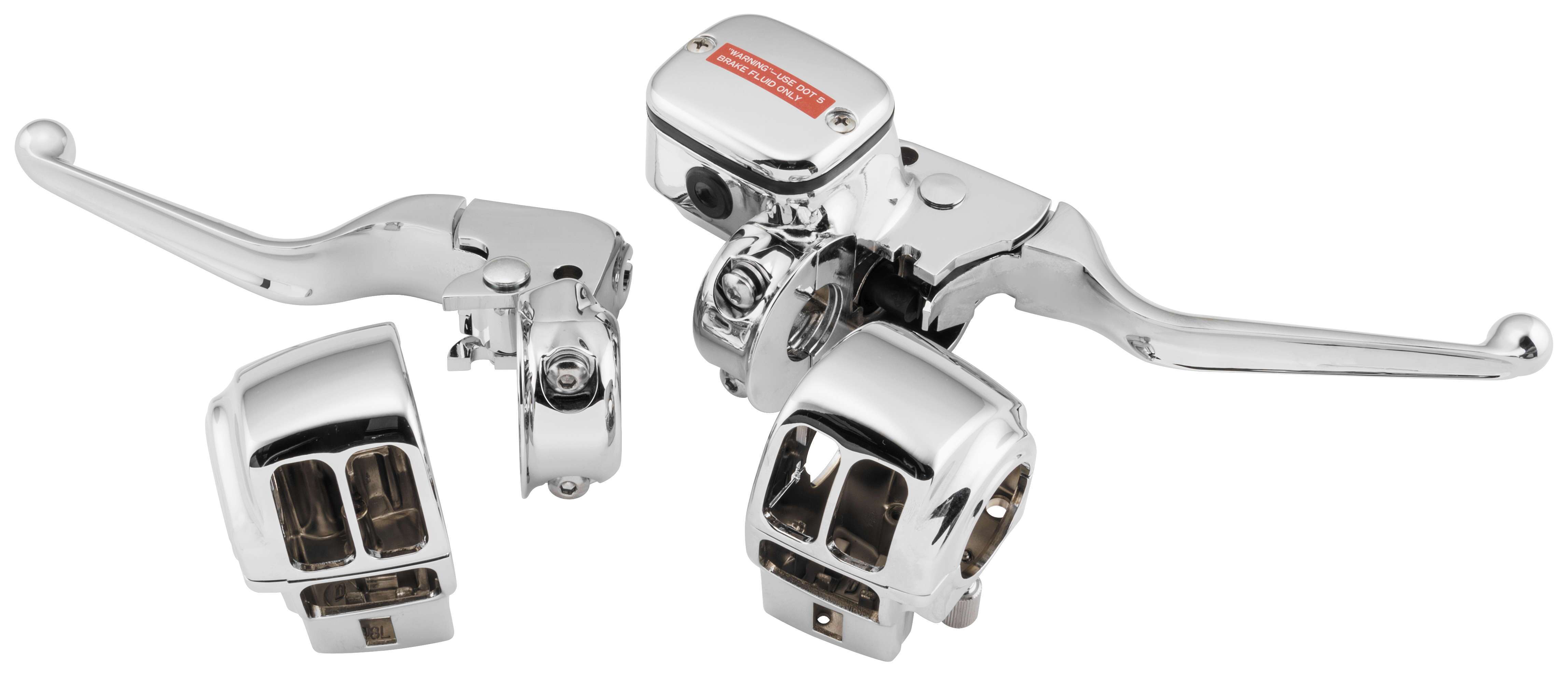 Biker's Choice Handlebar Control Kit For Harley Touring w/ Audio 1996 ...