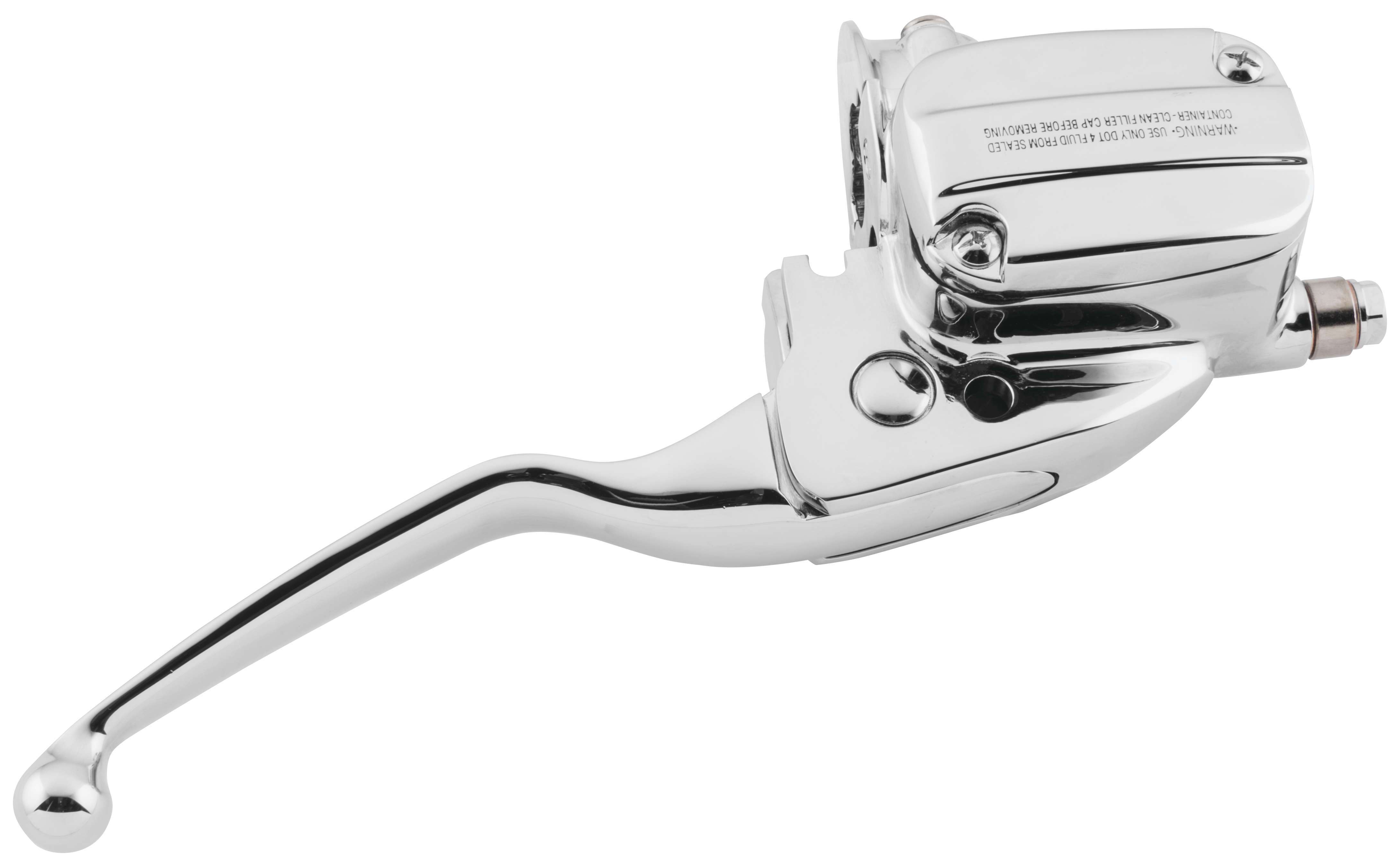 Biker's Choice Chrome Handlebar Master Cylinder Assembly For Harley ...