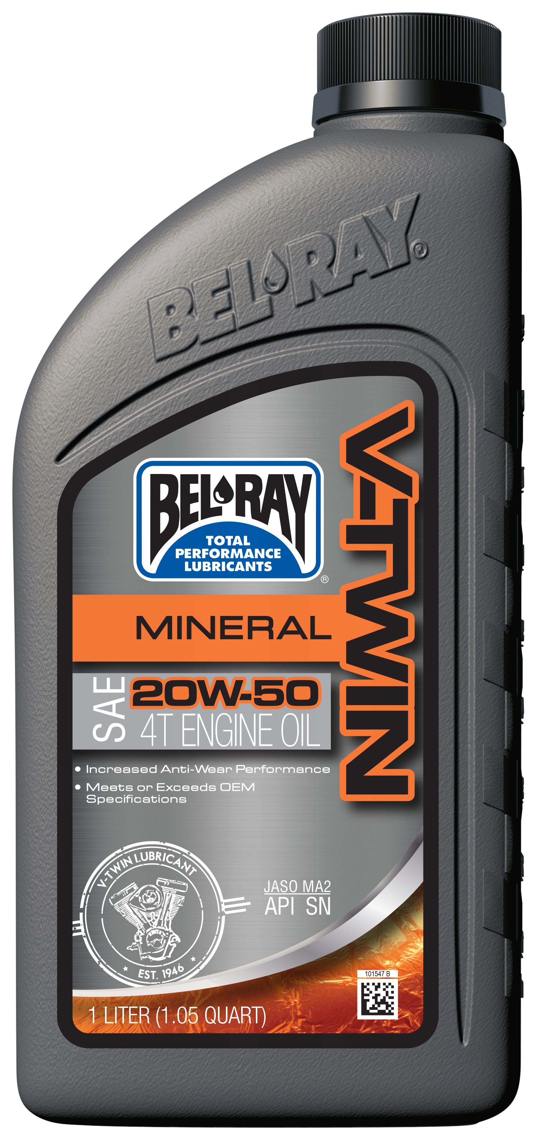 Bel Ray V-Twin Mineral Engine Oil | JPCycles.com