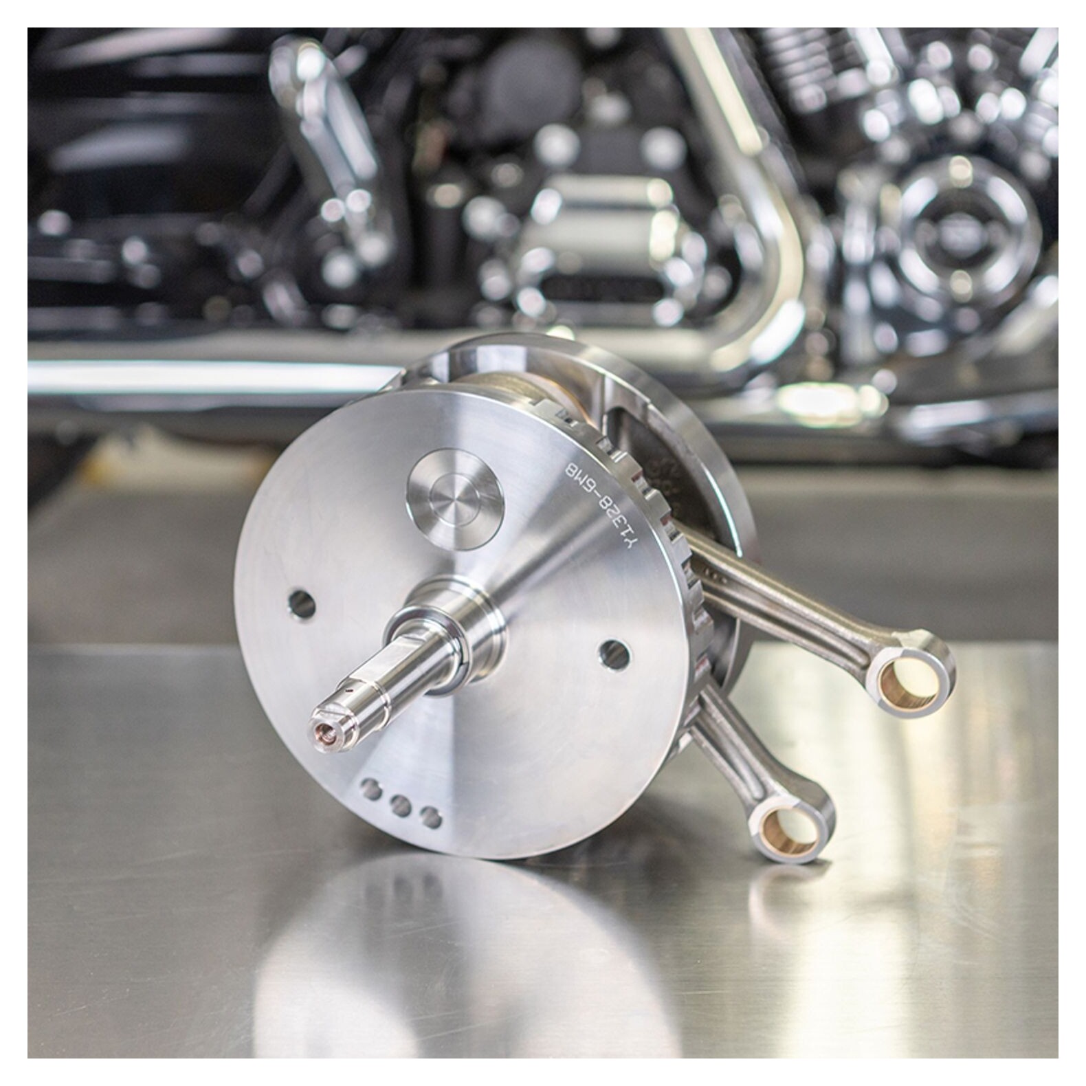 S&S Cycle Flywheel Assembly For Harley Milwaukee Eight 2017-2025 ...