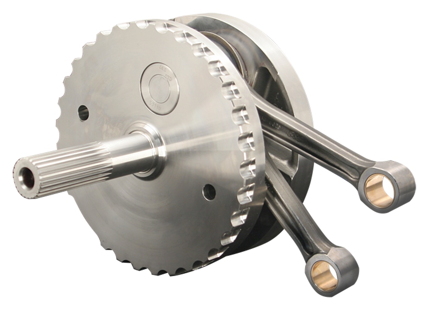 S&S Cycle 4-3/8" Stroke Flywheel For Harley Twin Cam | JPCycles.com