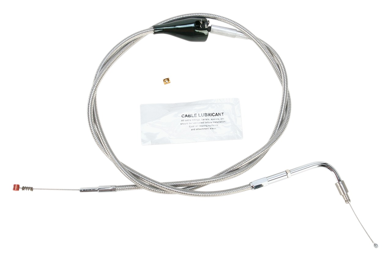 Barnett Stainless Steel Idle Cable For Harley Touring With Cruise 2002 ...