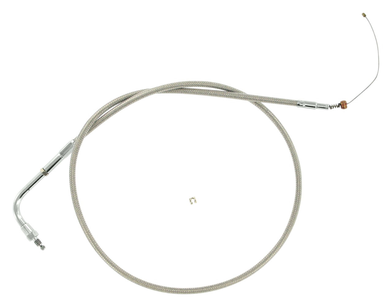 Barnett Stainless Steel Idle Cable For Harley Softail / Dyna 1990-1995 ...