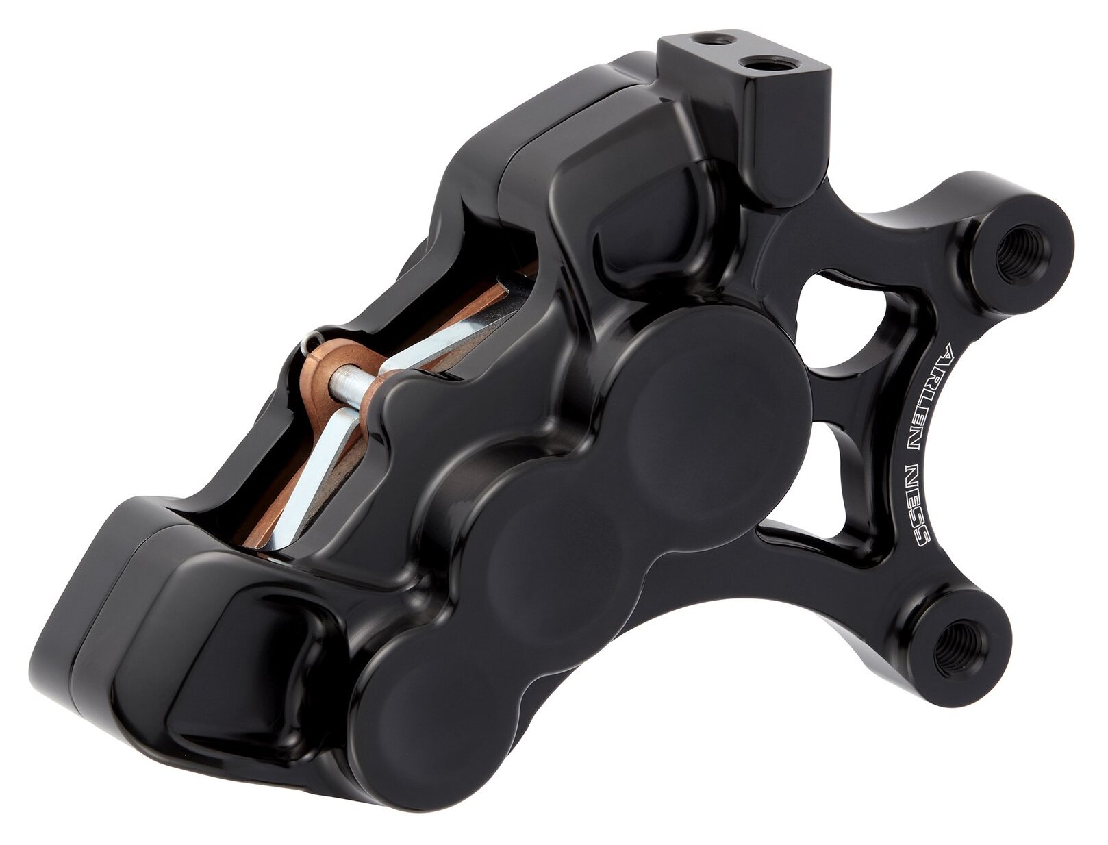 Arlen Ness Front 6 Piston Differential Bore Caliper For Harley With 14 ...