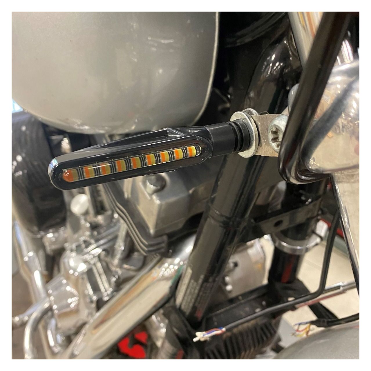 Custom Dynamics Mini LED Sequential Turn Signals | JPCycles.com