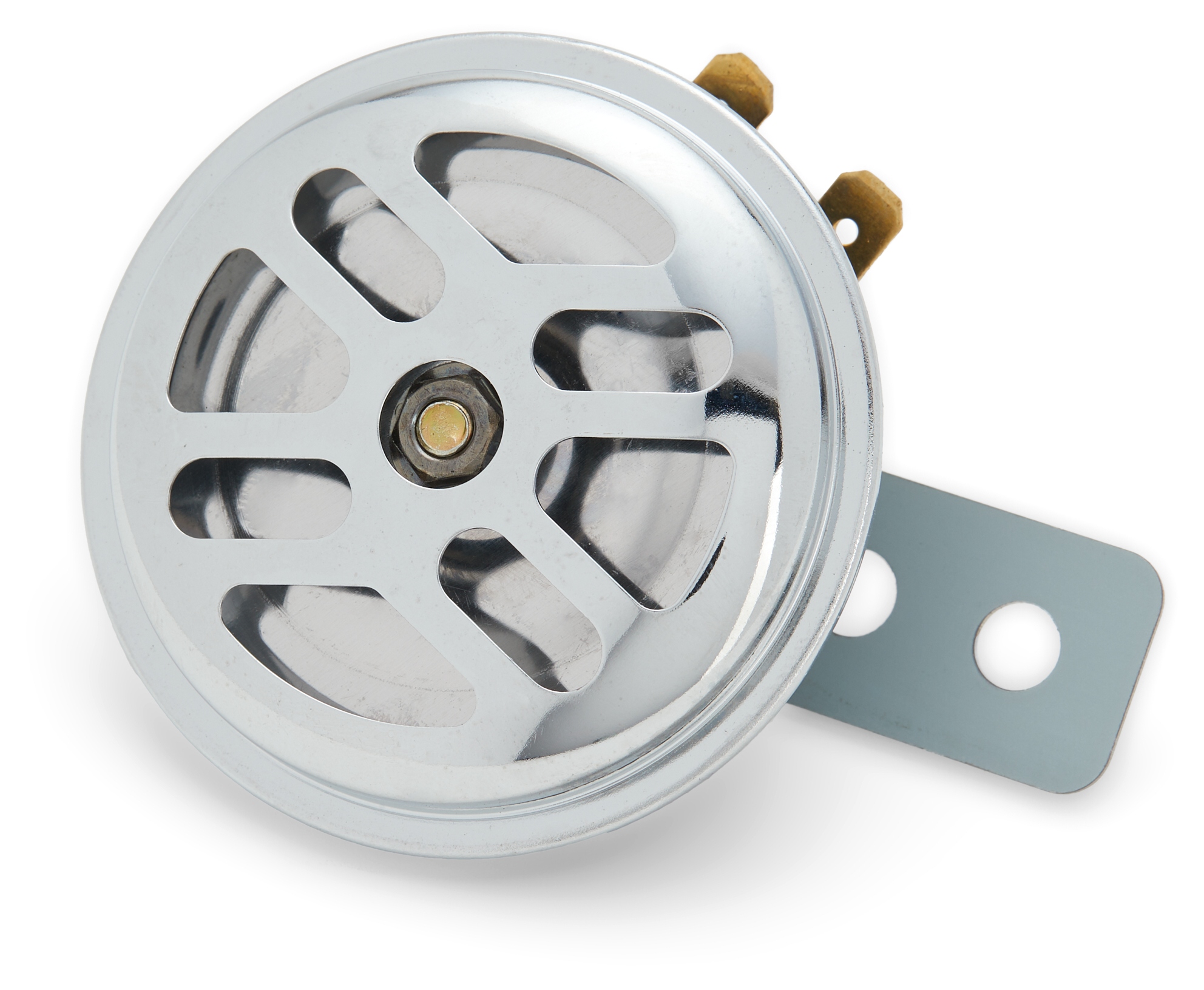 Milwaukee Twins Chrome 2.5" Mini Horn | JPCycles.com