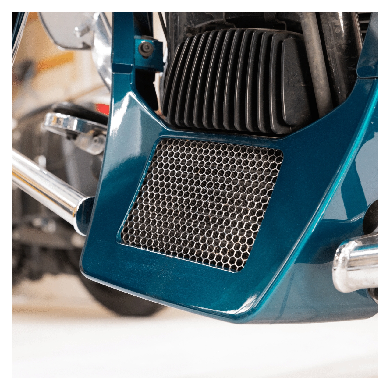 Klock Werks Oil Cooler Guard For Harley Touring 2017-2025 | JPCycles.com