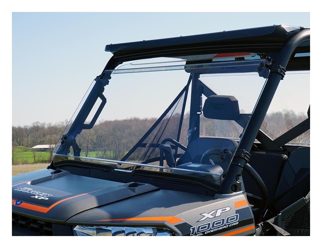 Windshield For A Polaris Ranger