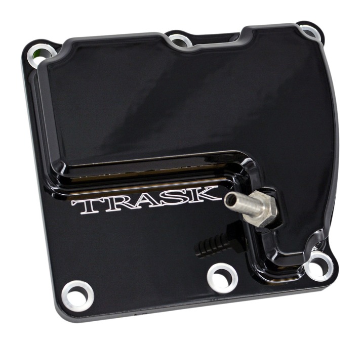 Trask CheckM8 Vented Transmission Top Cover For Harley Big Twin 2017 ...