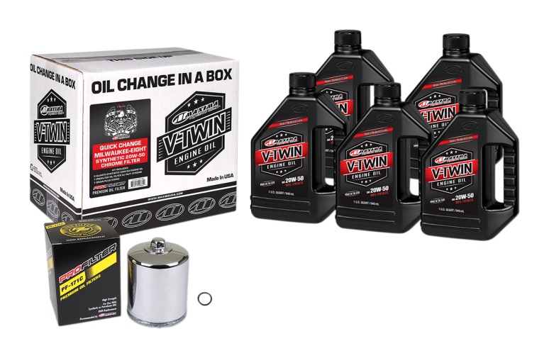 Maxima V-Twin Engine Oil Change Kit For Harley | JPCycles.com