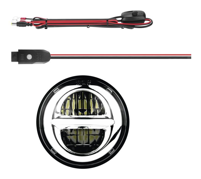 XKGlow 5-3/4" LED Headlight | JPCycles.com