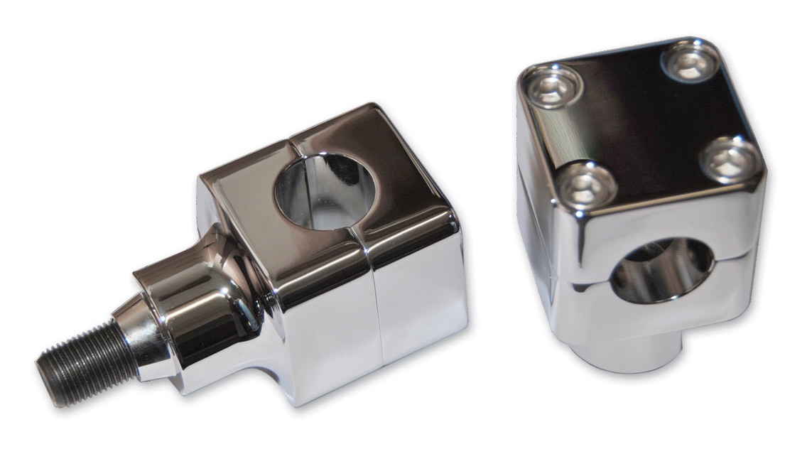 Wild 1 Chubby 2" Riser Set For Harley Springer 1988-2006 | JPCycles.com