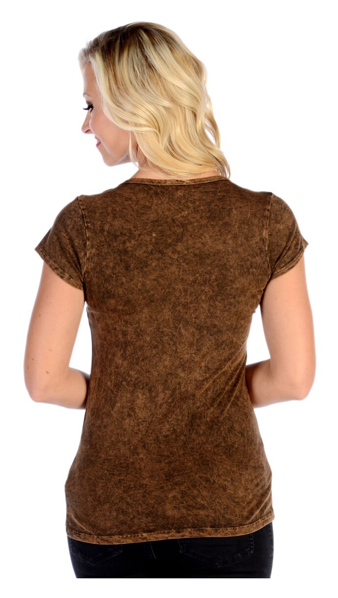 Liberty Wear Women's Vintage Crystals T-Shirt | JPCycles.com