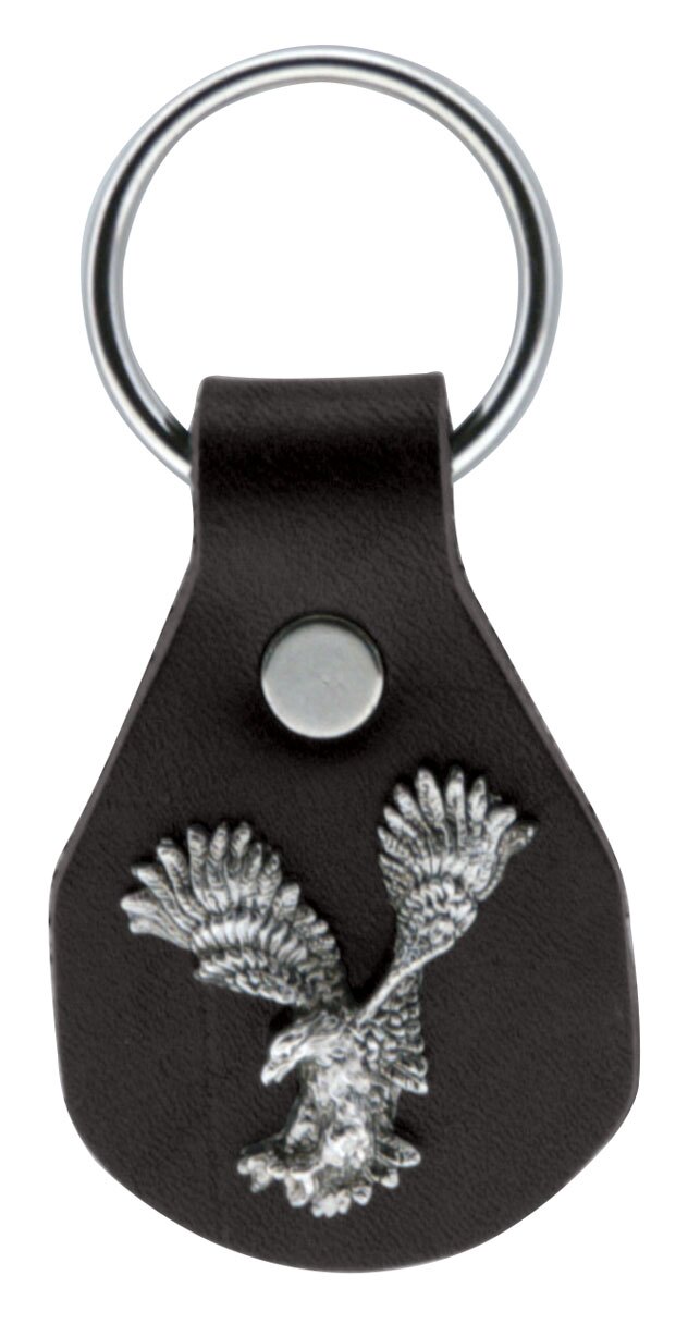 Eagle Leather Landing Eagle Concho Key Fob | JPCycles.com