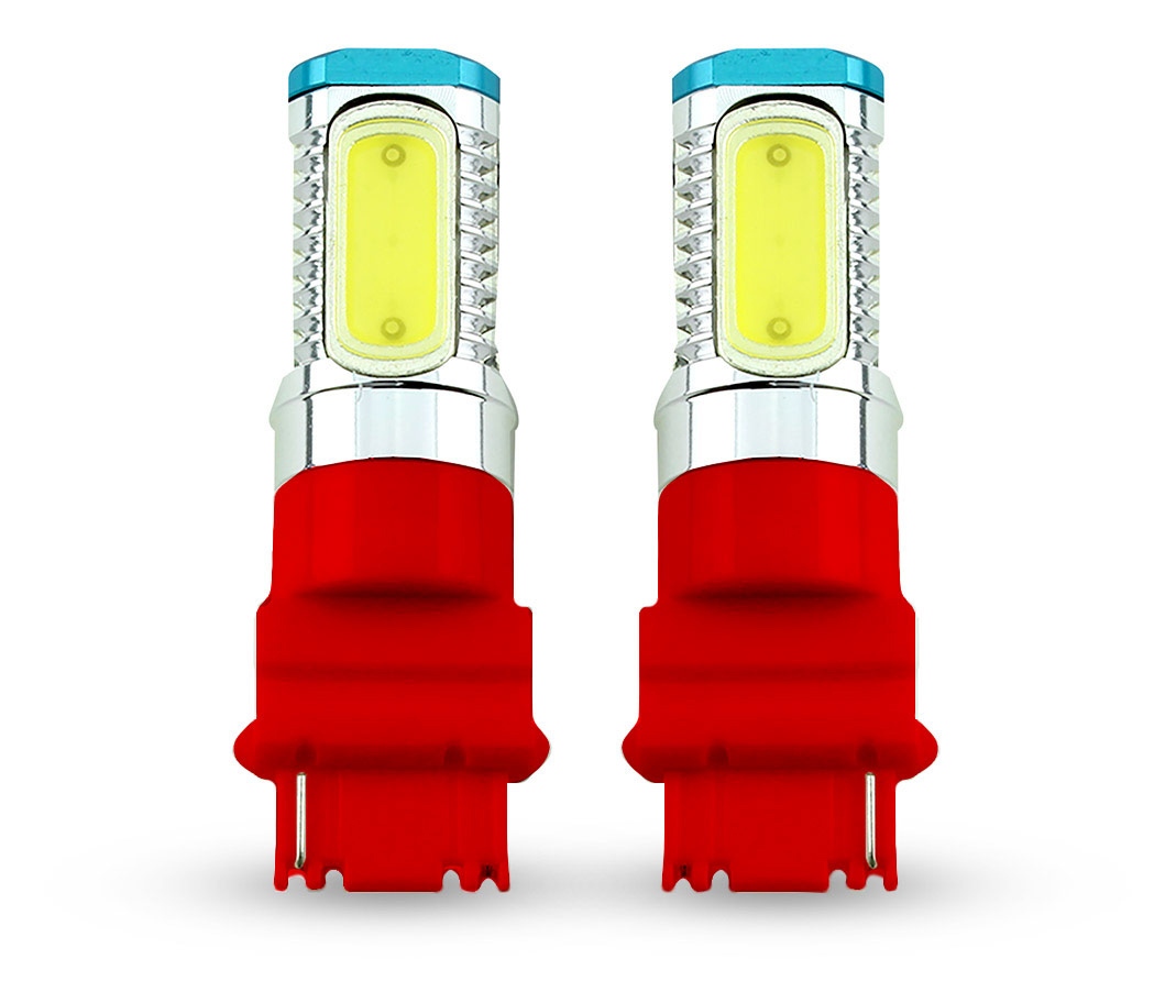 Cyron 3157 Red LED Turn/Stop Bulbs | JPCycles.com