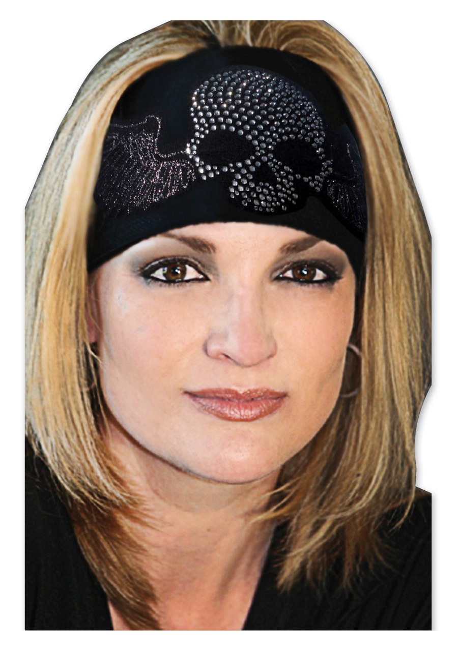 That’s A Wrap Wing Skull with Diamond Knotty Band | JPCycles.com