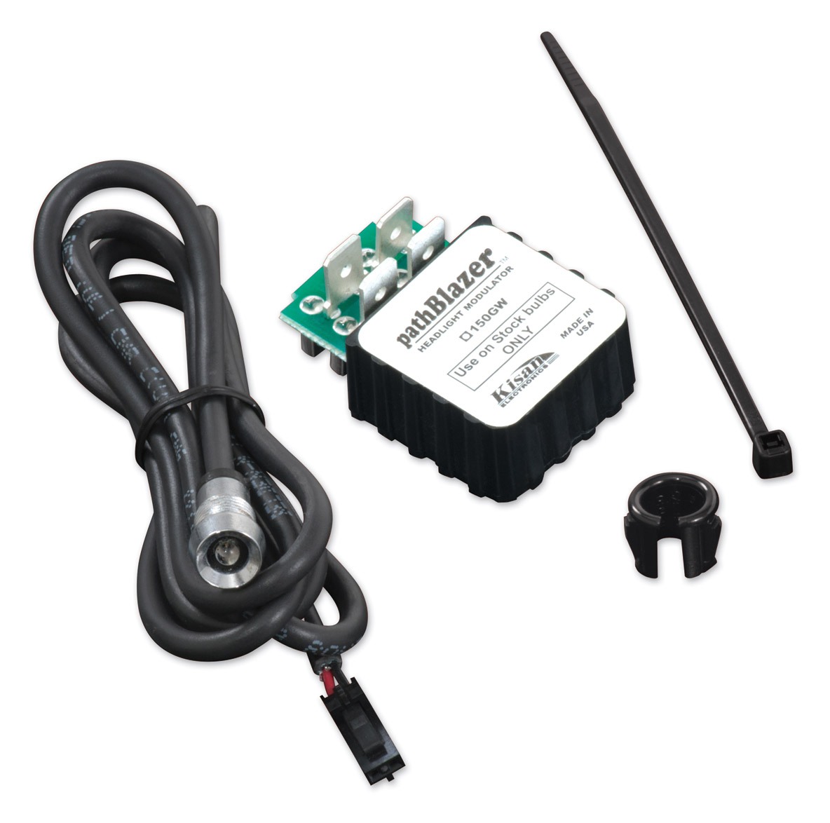 Show Chrome Kisan pathBlazer Cruiser Headlight Modulator | JPCycles.com