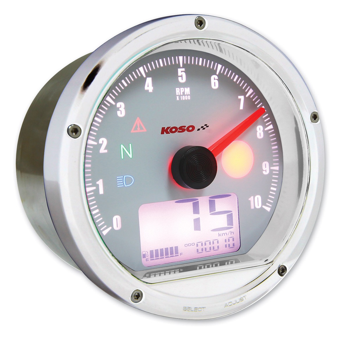 Koso T&T Electric Speedometer / Techometer | JPCycles.com