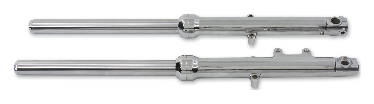 V-Twin Mfg. 39mm Fork Tube Assembly For Harley Dyna / Sportster / FXR 1985-1999 | JPCycles.com