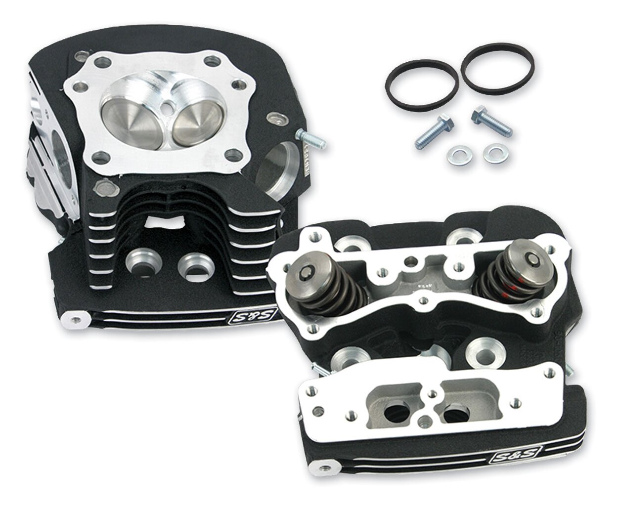 S&S Cycle Super Stock Cylinder Head Kit For Harley Twin Cam 1999-2005 ...