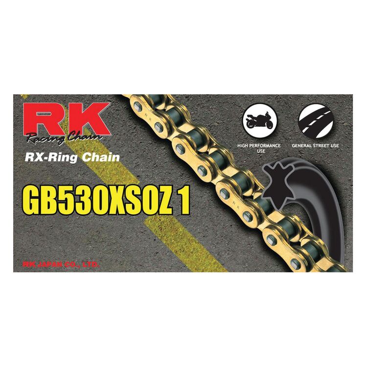 RK RX-Ring 530XSOZ1 Gold Chain | JPCycles.com
