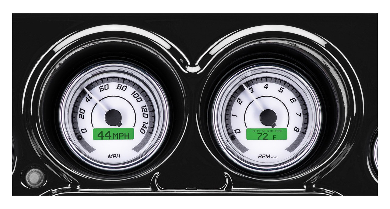 Dakota Digital MVX Two-Gauge Speedometer and Tachometer Kit For Harley ...