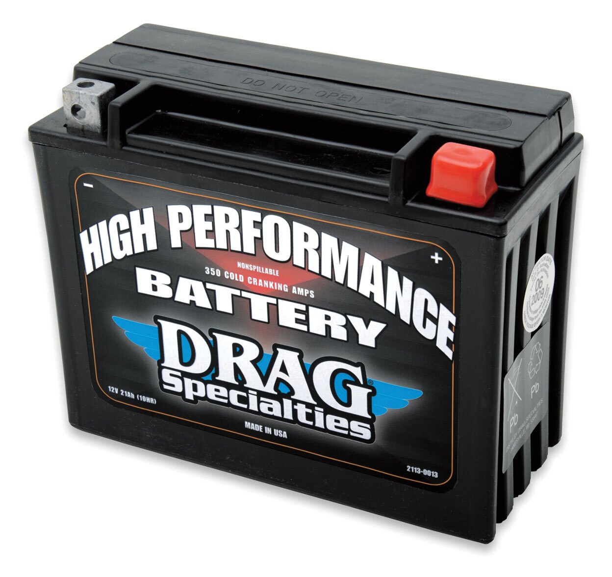 Drag Specialties YTX24HL High Performance AGM Battery 1980-1996 ...