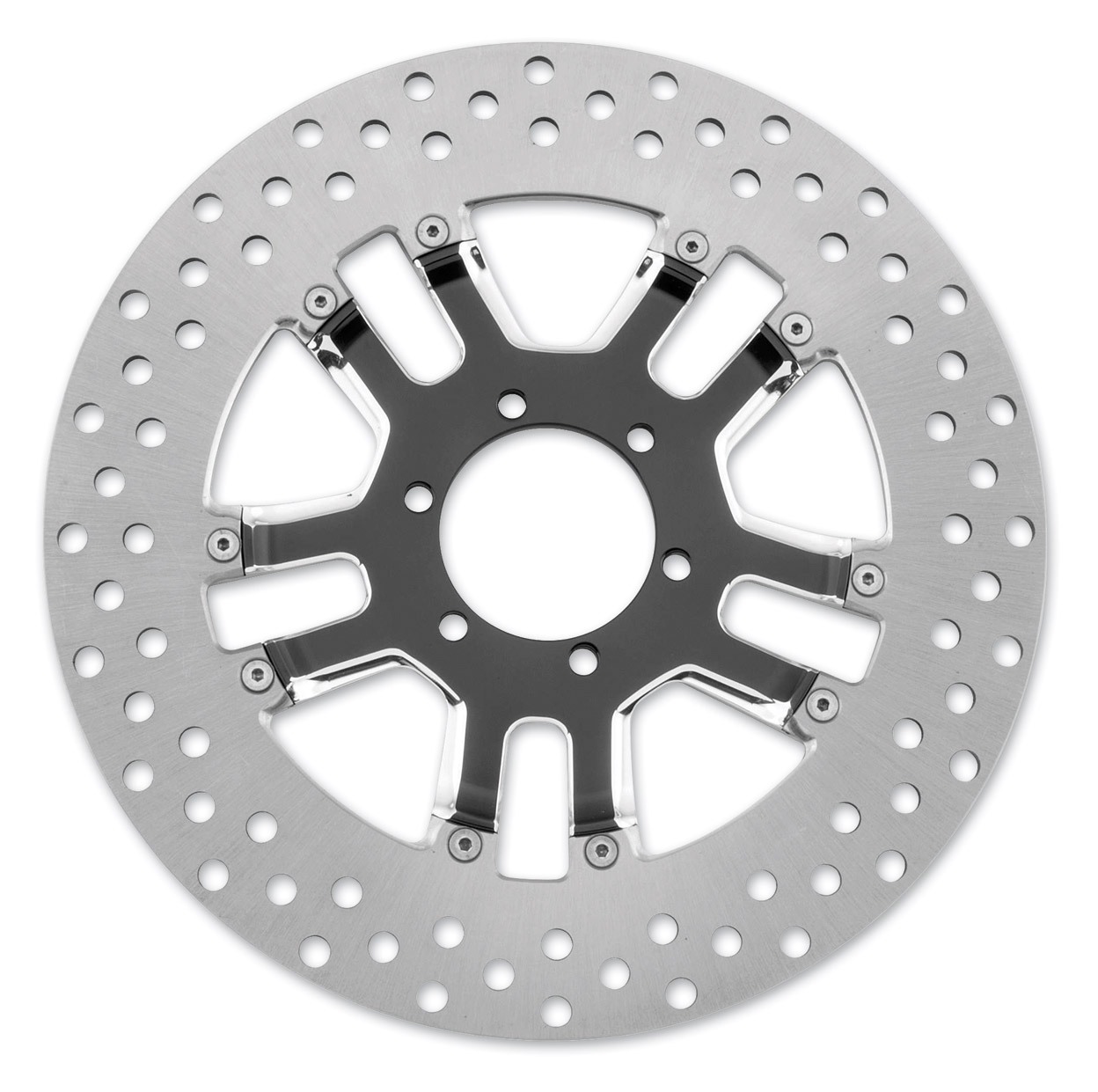 Performance Machine 11.8" Dixon Contrast Cut Front/Rear Brake Rotor For ...