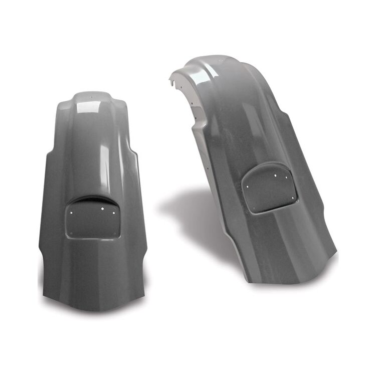 Arlen Ness Down-N-Out Fender with Dual Exhaust Cut-Out For Harley ...