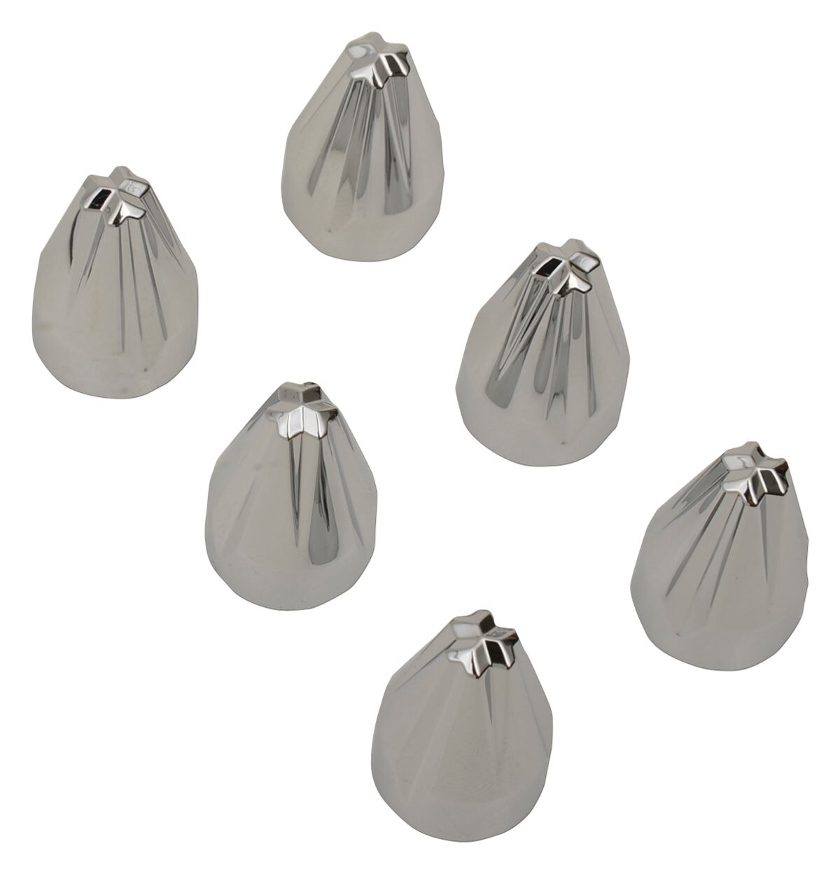 Ciro Fluted Spike Engine Bolt Caps | JPCycles.com