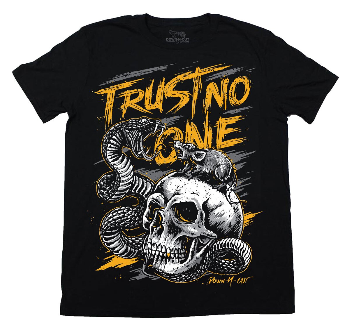 Lethal Threat Trust No One T-Shirt | JPCycles.com
